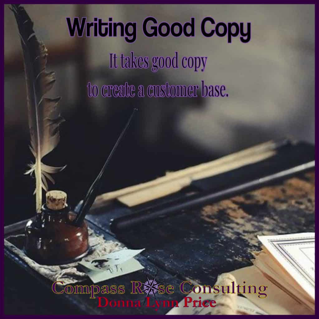 The Goals Of Good Copy - Compass Rose Consulting