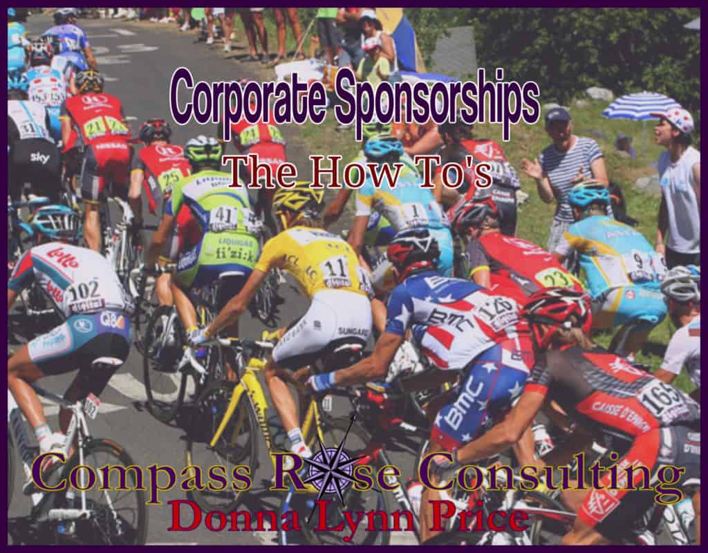 3 Ways to Get Corporate Sponsors - Compass Rose Consulting