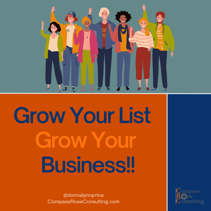 List Building - Does It Help Grow a Business? - Compass Rose Consulting